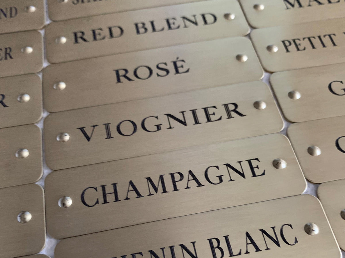 Custom Engraved Tags: Elegant & Versatile Labeling Solution – Eastcoast ...