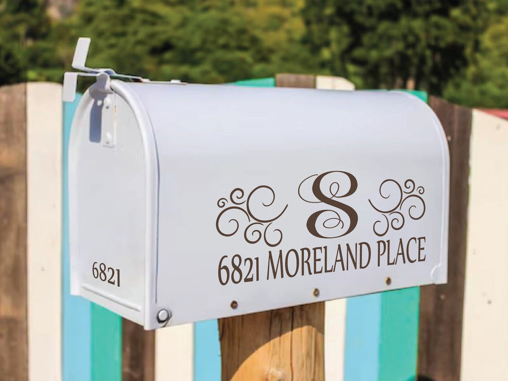 Buy Vinyl Mailbox Decals | Eastcoast Engraving