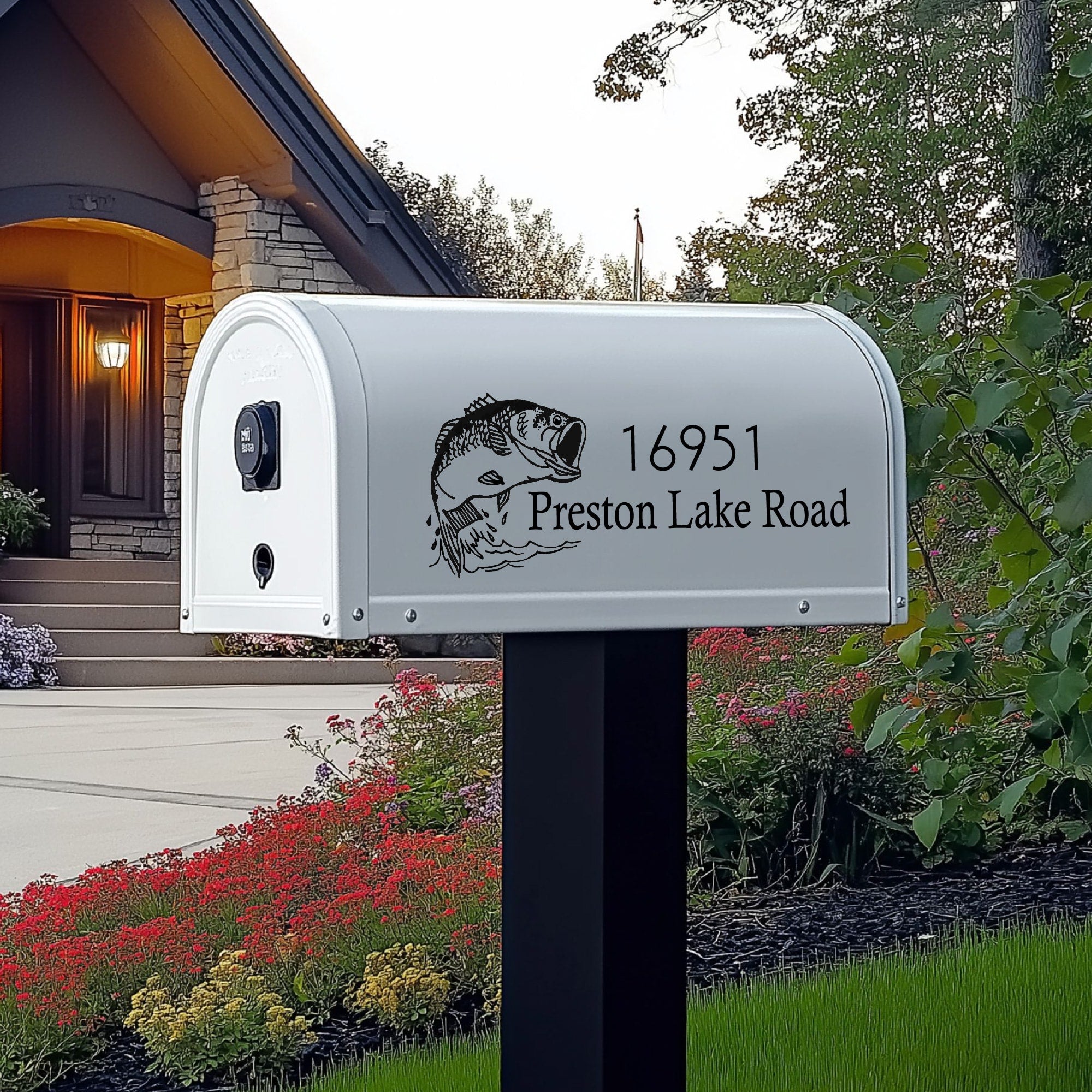 Personalized Vinyl Mailbox Stickers – Durable & Easy to Apply