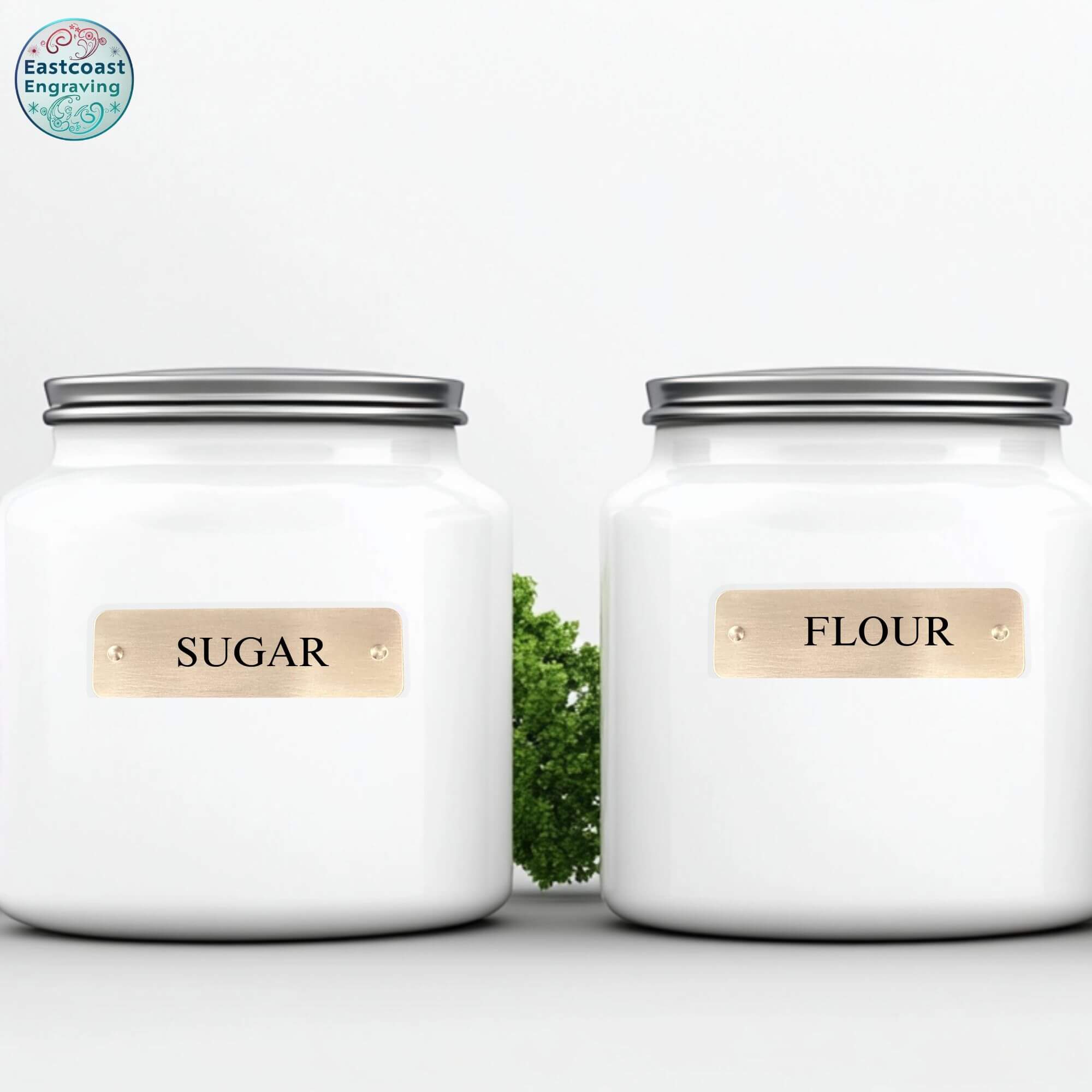 Custom Engraved Self-Adhesive Metal Tags – Durable Name Labels