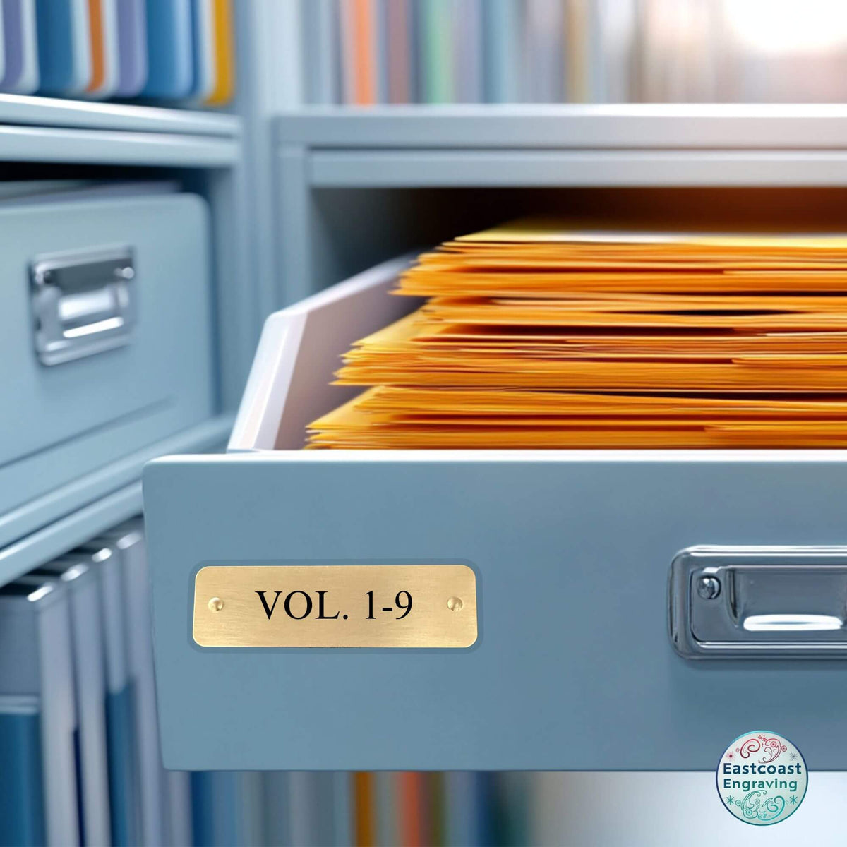 Custom Engraved Metal Labels | Durable Adhesive Backing