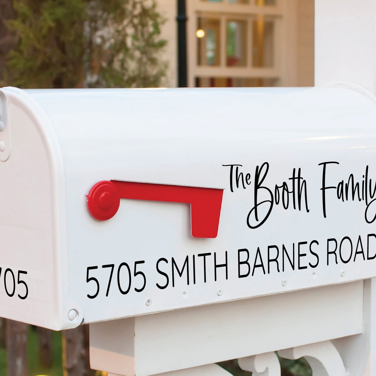 Customize Mailbox Decals – Personalized Address Stickers | Free Shipping